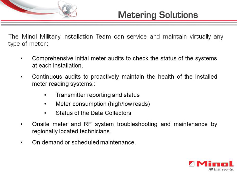 Minol USA - Military Housing
